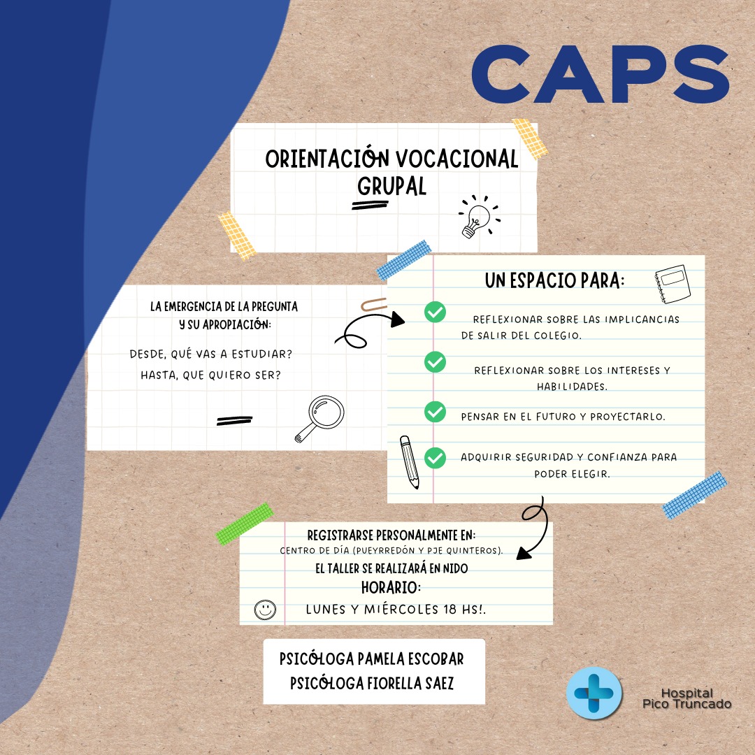 Orientación vocacional grupal en Pico Truncado – La Flecha – Portal de ...